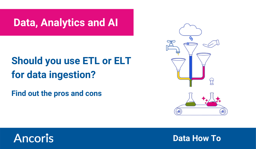 Should you use ETL or ELT for data ingestion? Should you use ETL or ELT for data ingestion?